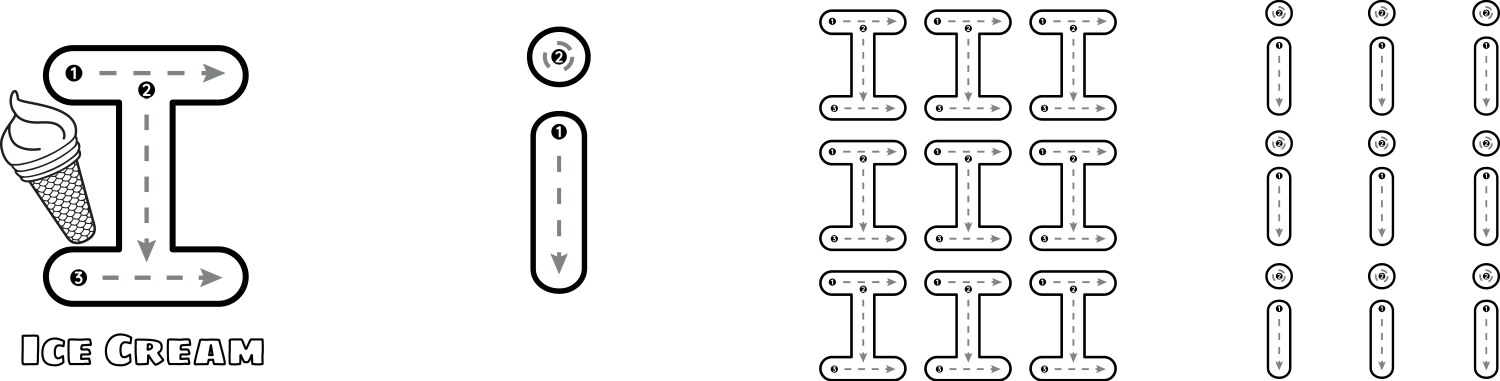 Letter r trace uppercase and lowercase abc Vector Image