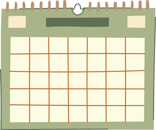 Calendar Cartoon Vector Images (over 46,000)