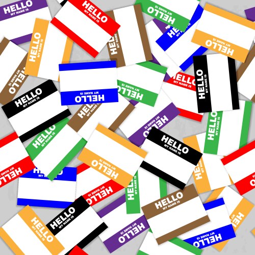 Hello Name Tag Vector Images (over 510)