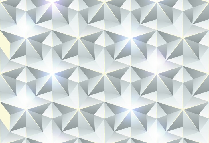 Holographic star pattern Royalty Free Vector Image