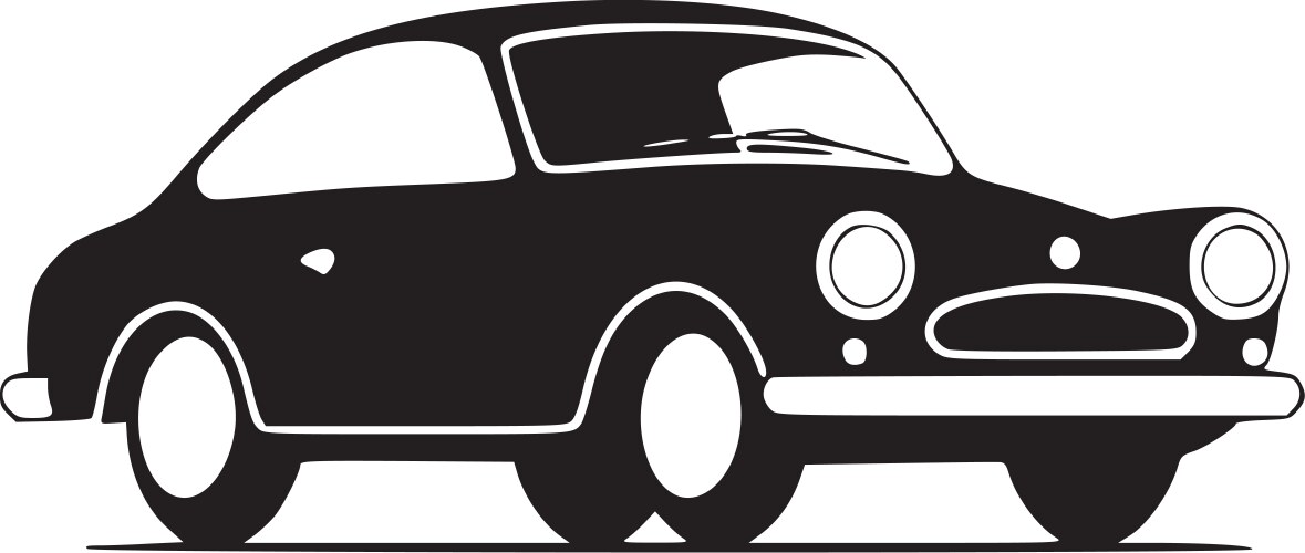 Cartoon Car Black and White Vector Images (over 52,000)