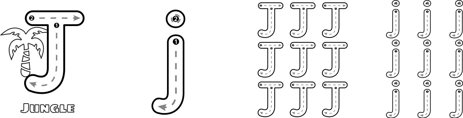 Letter r trace uppercase and lowercase abc Vector Image