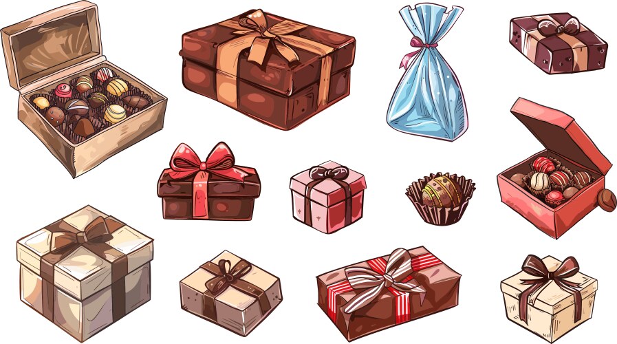 Chocolate Cartoon Vector Images (over 90,000)