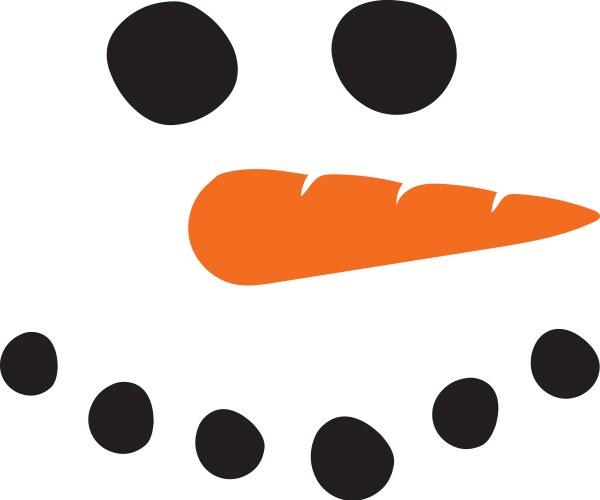 Snowman Face Vector Images (over 5,400)