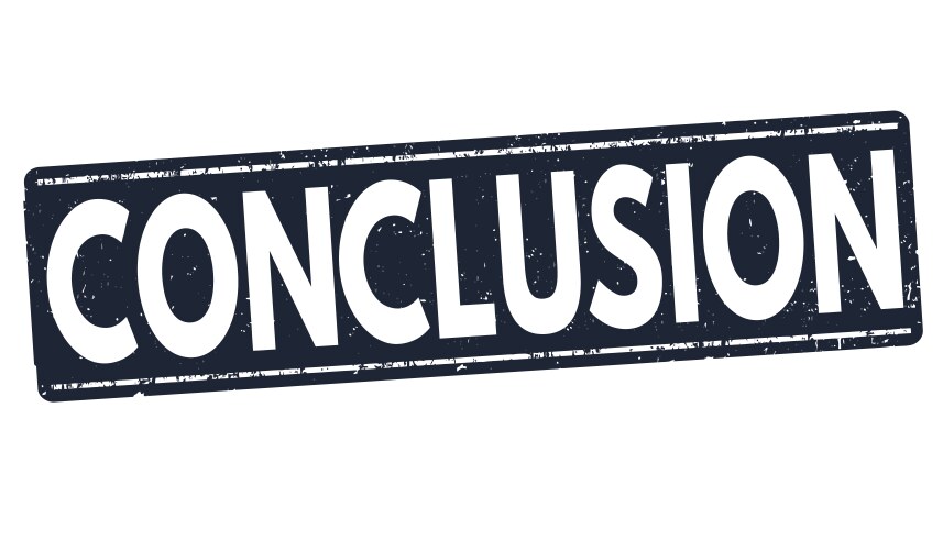 Conclusion Vector Images (over 6,500)