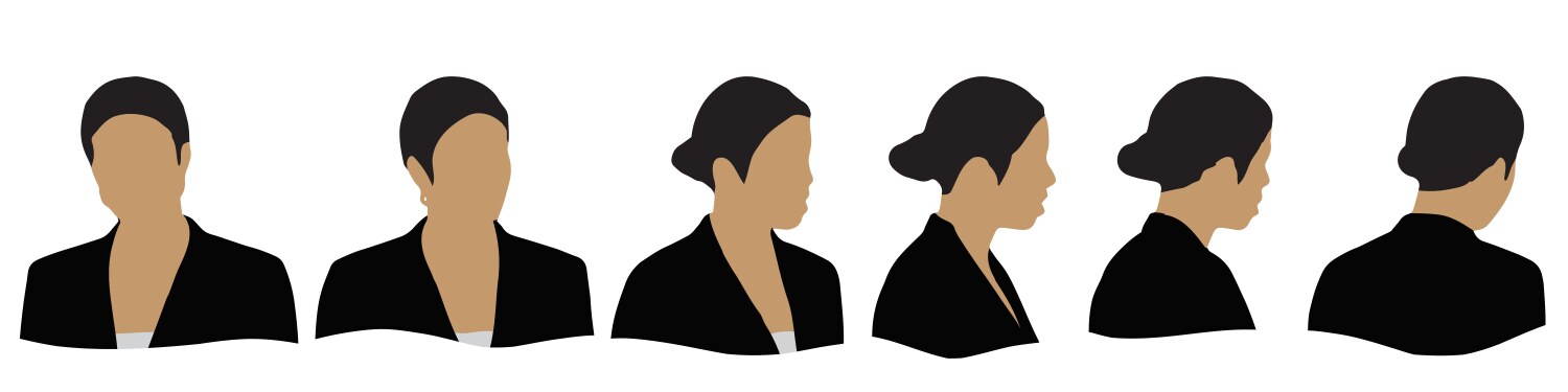 Woman Body Side View Vector Images (over 3,200)