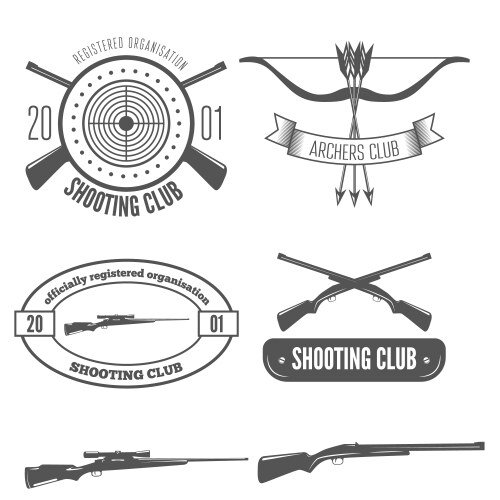 Gun Club Logos Shooting Vector Images (over 910)