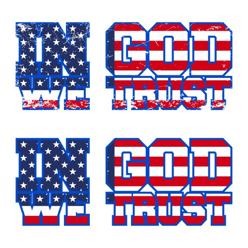In God We Trust Vector Images (over 170)