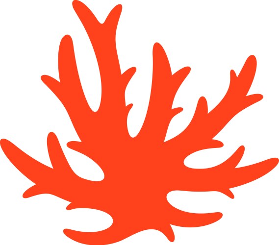 Coral logo Royalty Free Vector Image - VectorStock