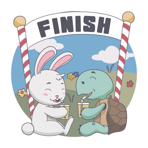 Rabbit Race Vector Images (over 630)