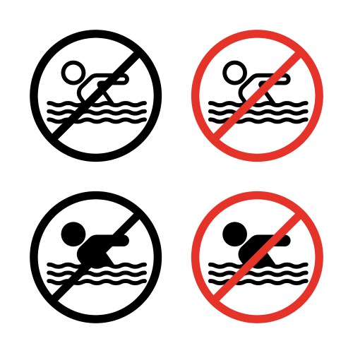 Swimming pool rules sign Vector Images & Graphics for Commercial Use ...