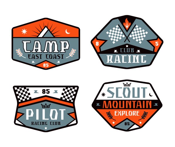 Camping Patch Vector Images (over 6,100)