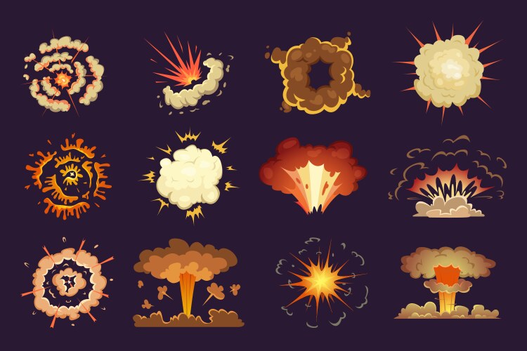 Explosion Royalty Free Vector Image - VectorStock