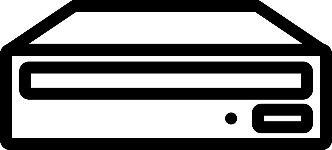 Cd-rom icon Royalty Free Vector Image - VectorStock