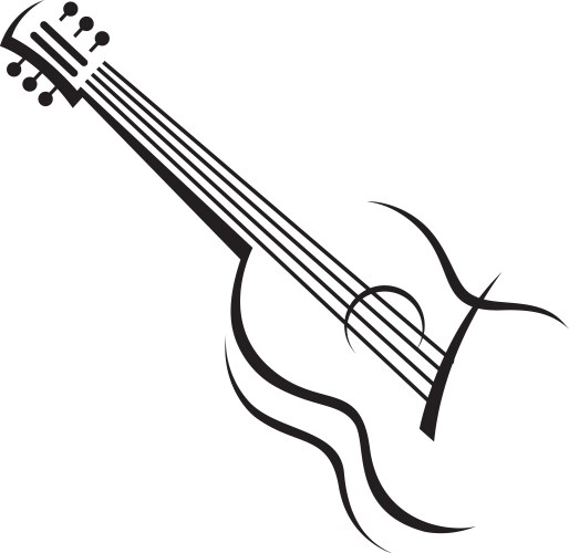 Guitar strings Royalty Free Vector Image - VectorStock