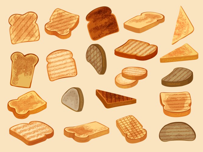 Bread Cartoon Vector Images (over 63,000)