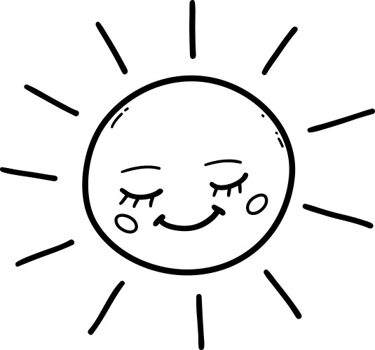 Smiling Sun Vector Images (over 30,000)