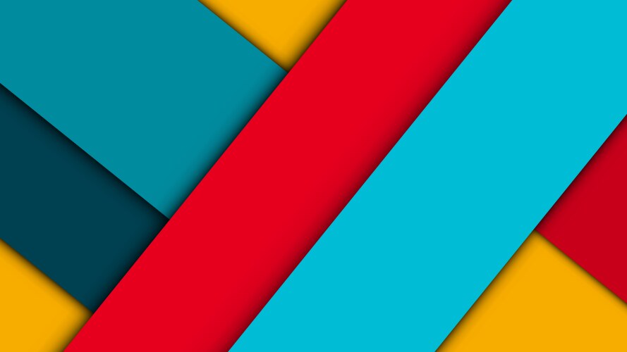 Modern paper layered geometric Royalty Free Vector Image