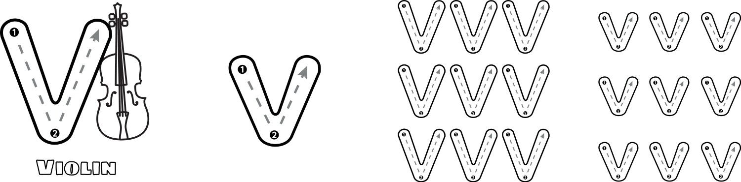 Letter r trace uppercase and lowercase abc Vector Image