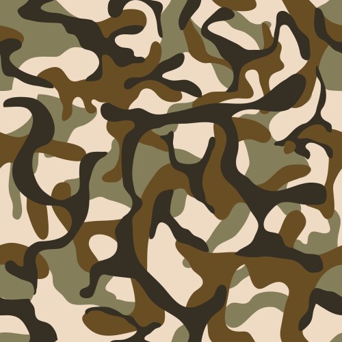 3 color desert camouflage Royalty Free Vector Image