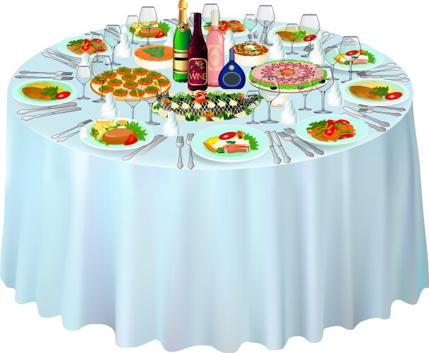 Buffet Table Vector Images (over 2,900)