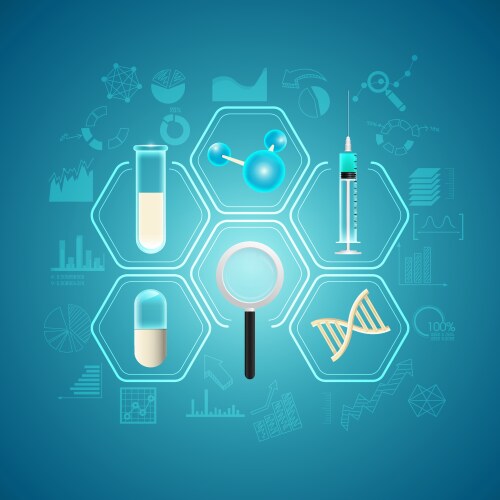 Biology lab Royalty Free Vector Image - VectorStock