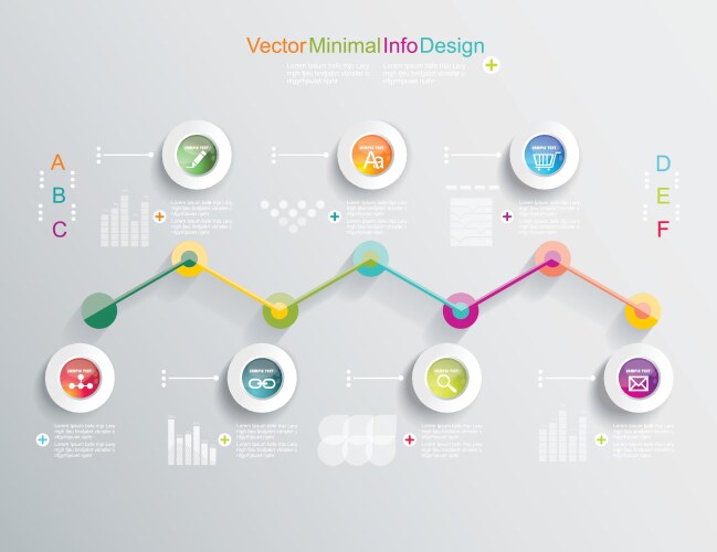 Modern design template graphic or website layout Vector Image