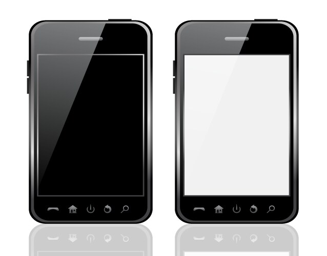 Mobile phone Royalty Free Vector Image - VectorStock