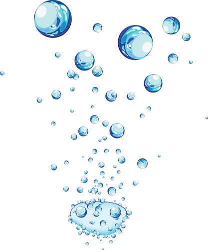 Water bubble Royalty Free Vector Image - VectorStock