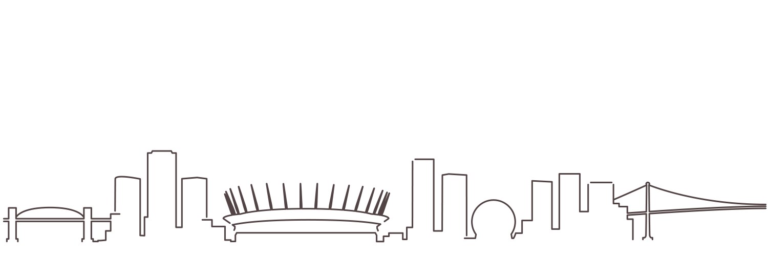 One single line drawing reykjavik city skyline Vector Image