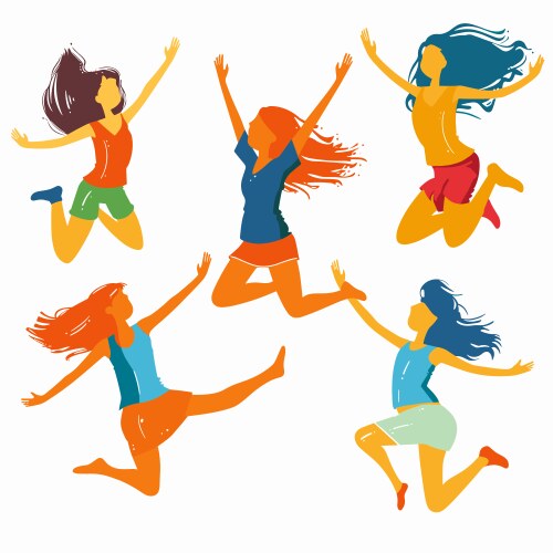 Leaping Vector Images (over 7,900)