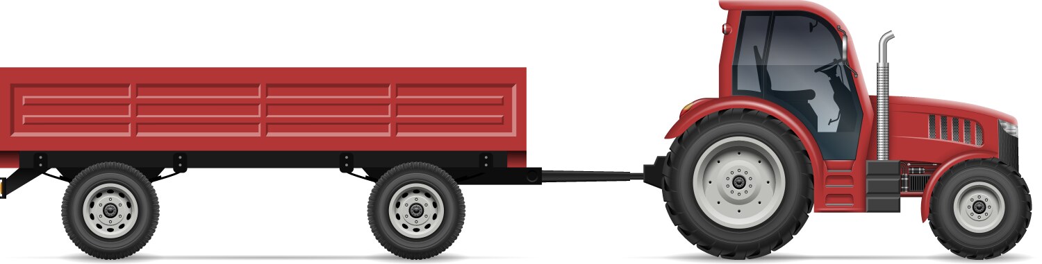 Dump Trailer Vector Images (over 1,700)