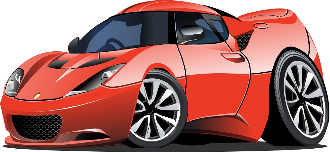 Cartoon car Royalty Free Vector Image - VectorStock