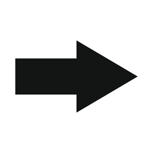 Black arrow fast speed sign Royalty Free Vector Image