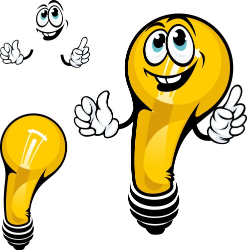 Lightbulb Cartoon Vector Images (over 14,000)