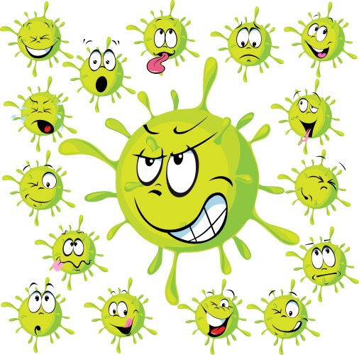 Virus Cartoon Vector Images (over 83,000)