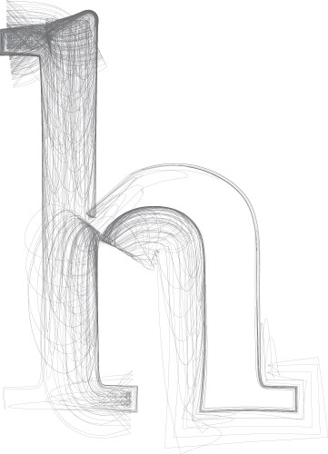 Alphabet Doodle H Letter Vector Images (over 160)