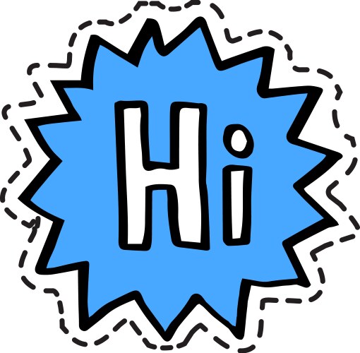 Say Hi Cartoon Vector Images (over 1,200)