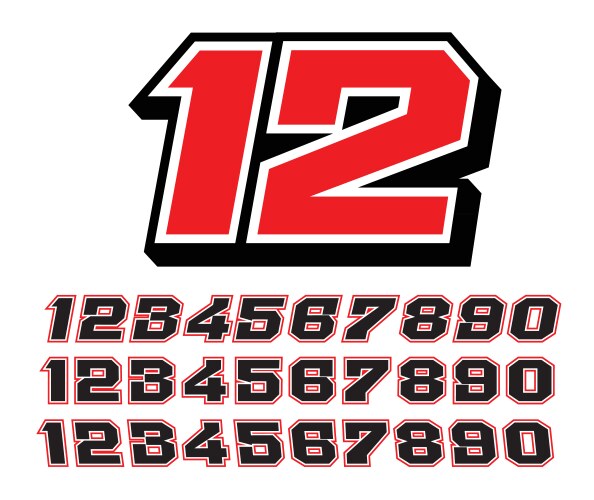 Number two photo Royalty Free Vector Image - VectorStock