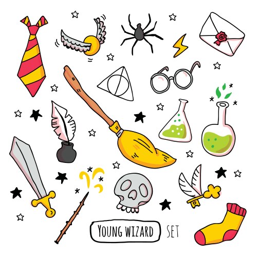 Harry Potter Vector Images (over 880)