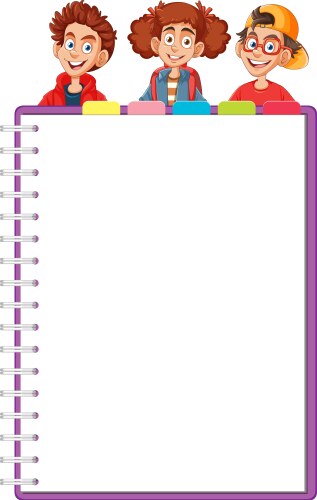 Kids Notebook Vector Images (over 18,000)