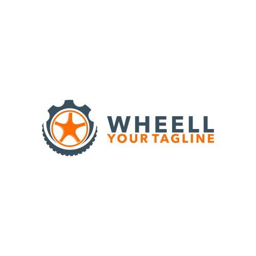 Yellow gas gate valve hand wheel with arrows Vector Image