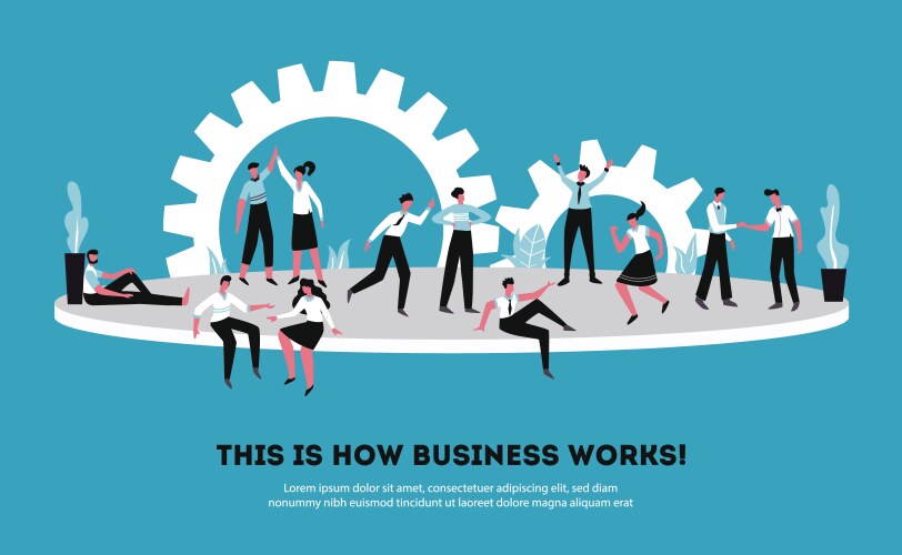 Business Partnership Poster Vector Images (over 2,200)