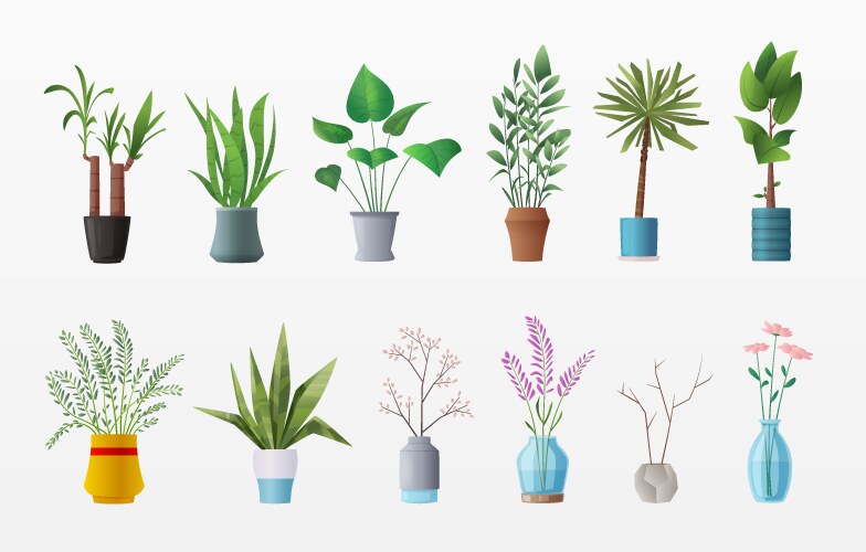 Planting and cultivation concept Royalty Free Vector Image