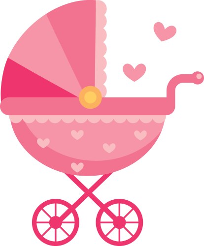 Cartoon Baby Pram Vector Images (over 2,700)