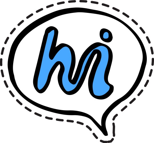 Say Hi Cartoon Vector Images (over 1,200)