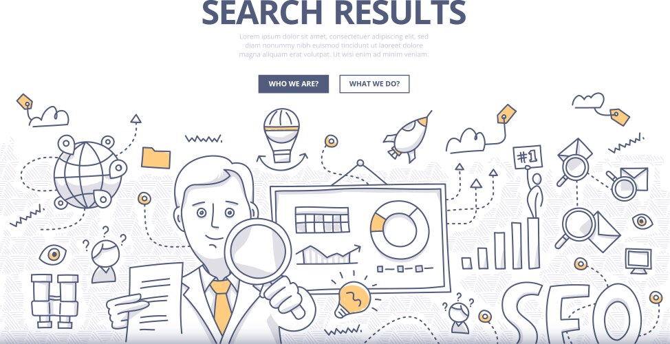 Creative icon doodle Royalty Free Vector Image