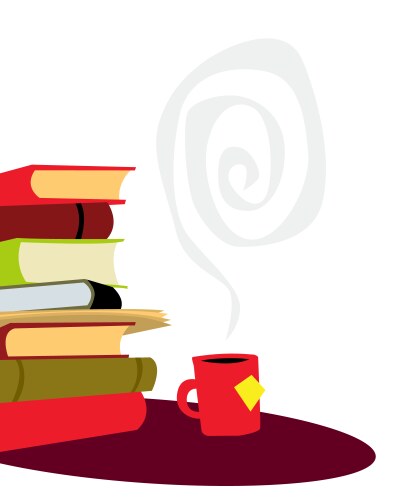 Cartoon Stack of Books Vector Images (over 9,600)