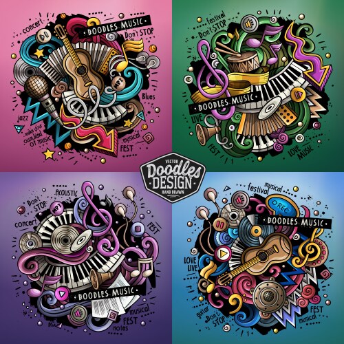 Music Cartoon Vector Images (over 120,000)