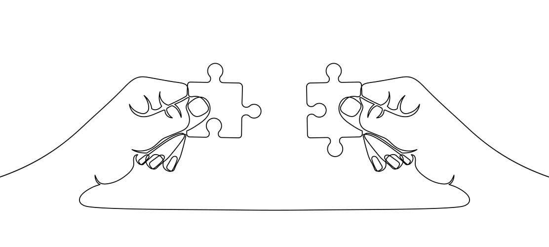 Teamwork Single Line Drawing Vector Images (over 3,300)